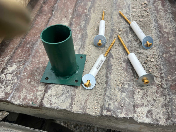 Base Sleeve for Wood Fence Posts - 10 pack – Fence Easier